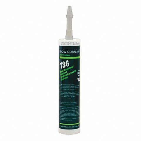 DOWSIL™ 736 Heat Resistant Sealant 10.3oz Cartridge | www.rlwurz.com